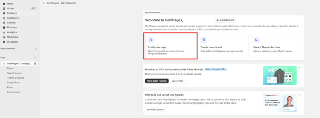 Create a New Page - Help Center