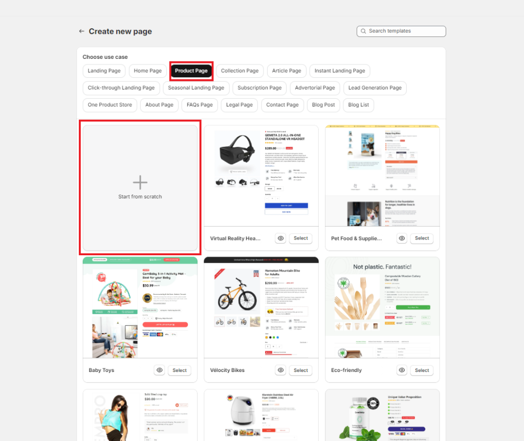 Create a New Page - Help Center