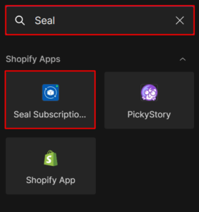 Seal Subscriptions - Help Center