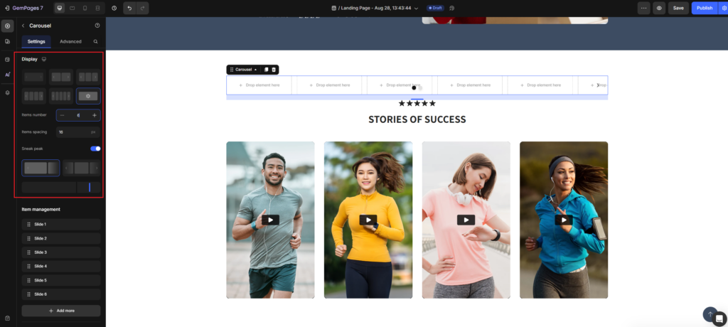 Carousel Element - Help Center