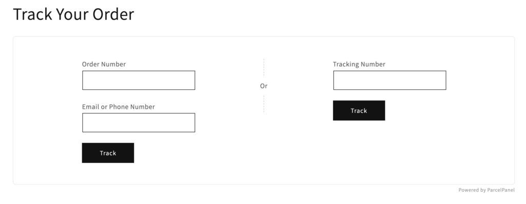 Parcel Panel Order Tracking - Help Center