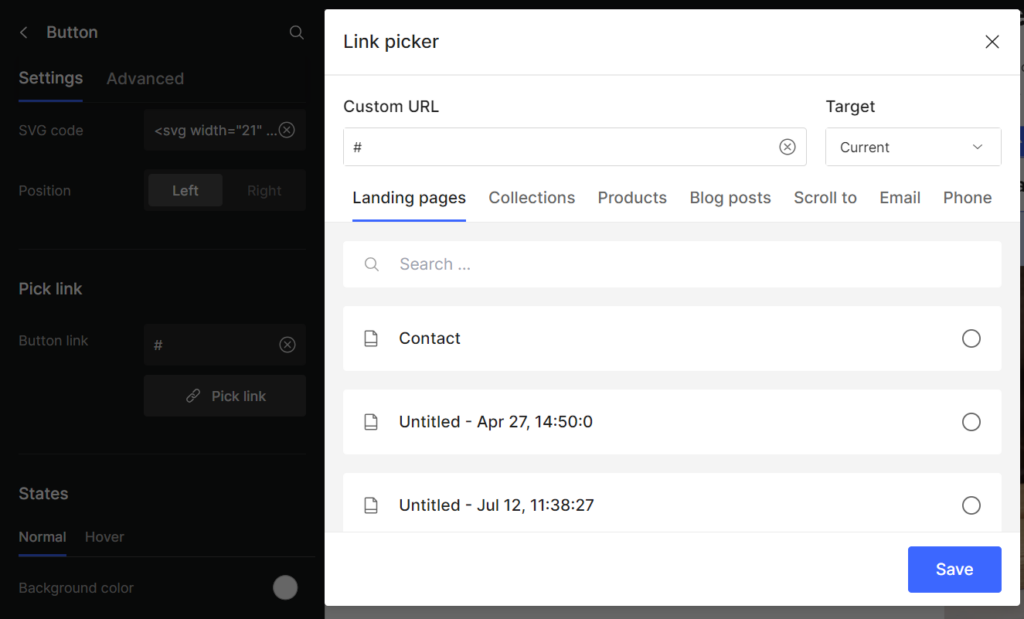 [V7] Button element - Help Center