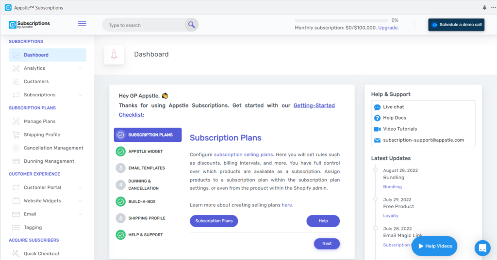 Appstle Subscriptions - Help Center