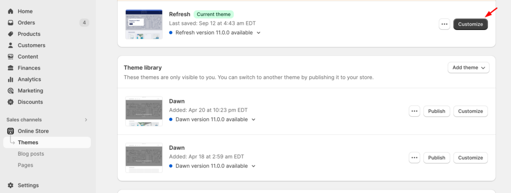 GemPages Theme Section & FAQs - Help Center