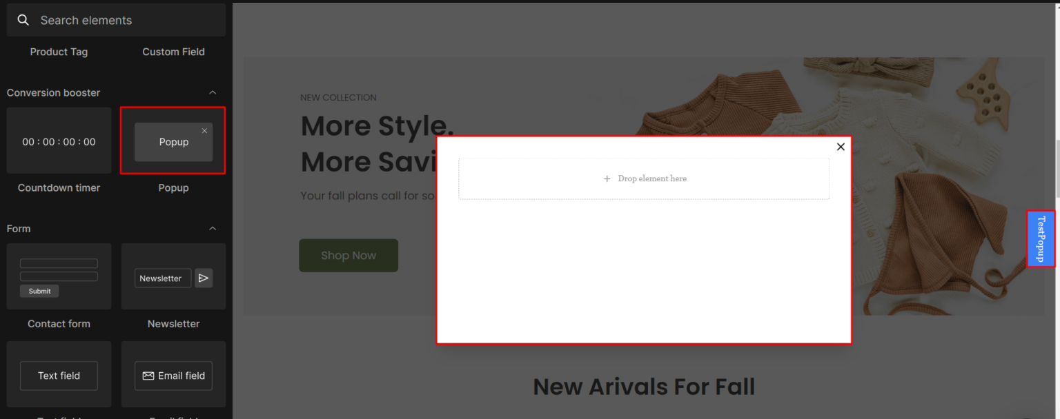 Popup Element - Help Center