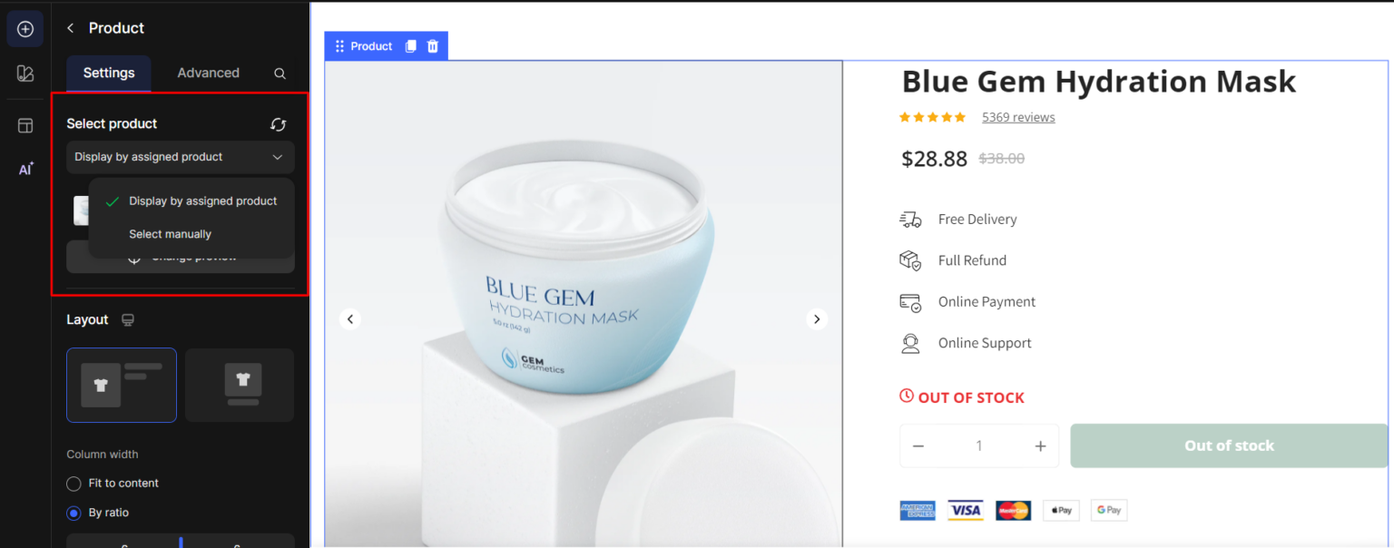 Assign Different Products to a Template - Help Center
