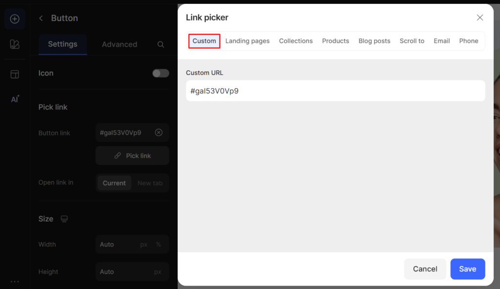Create a Link to Scroll to a Specific Section on Your Page - Help Center