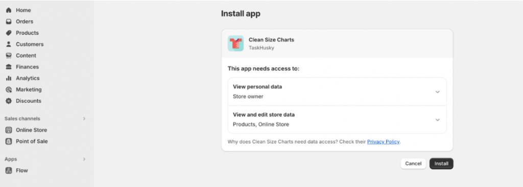 [V7] Clean Size Chart: Size Guide
