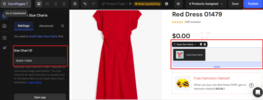 [V7] Clean Size Chart: Size Guide