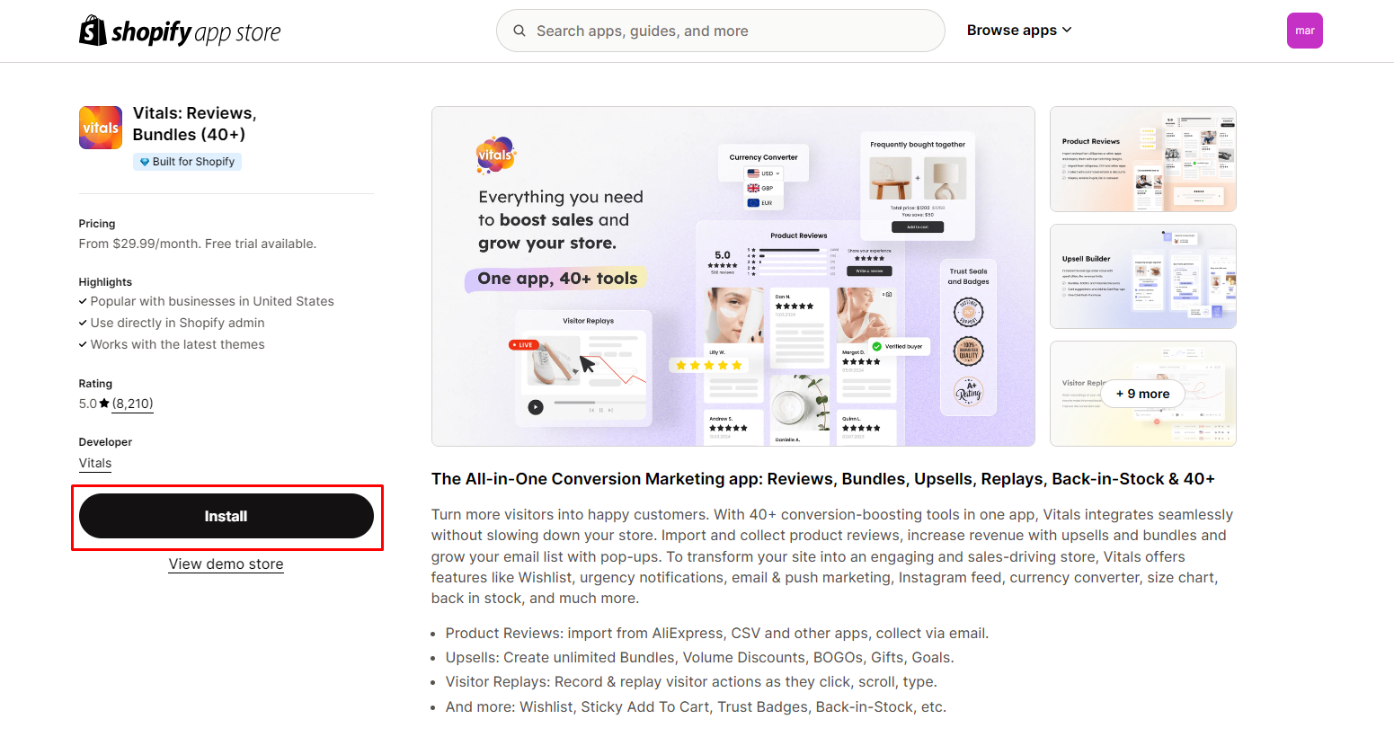 Vitals: All-in-one Marketing - Help Center